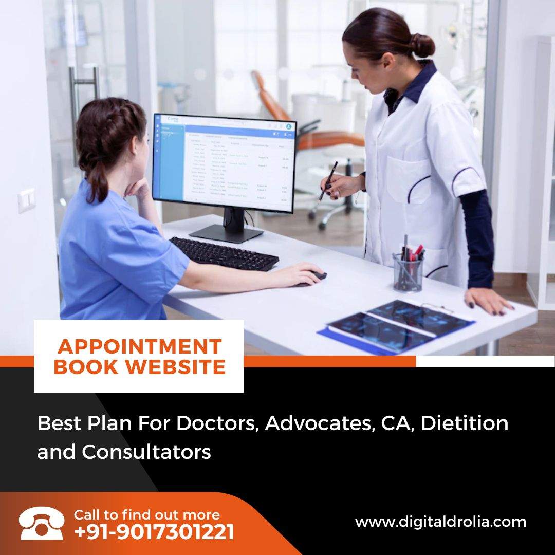 Appointment Website Up To 8 Pages Website - Digital Drolia